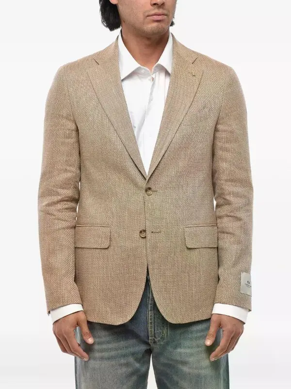 Corneliani Single-breasted Flap-pocket Blazer