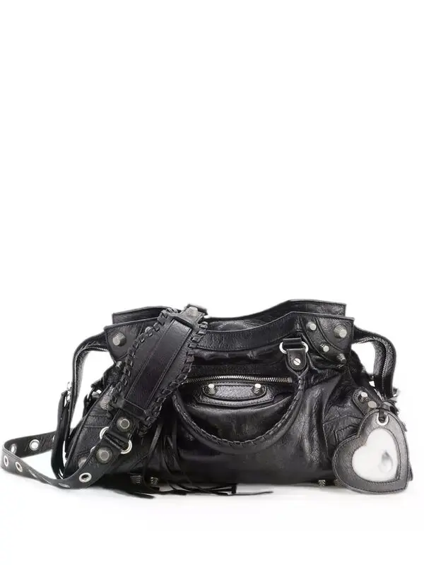 Balenciaga Neo Cagole City Bag Leather Medium Shoulder Bag