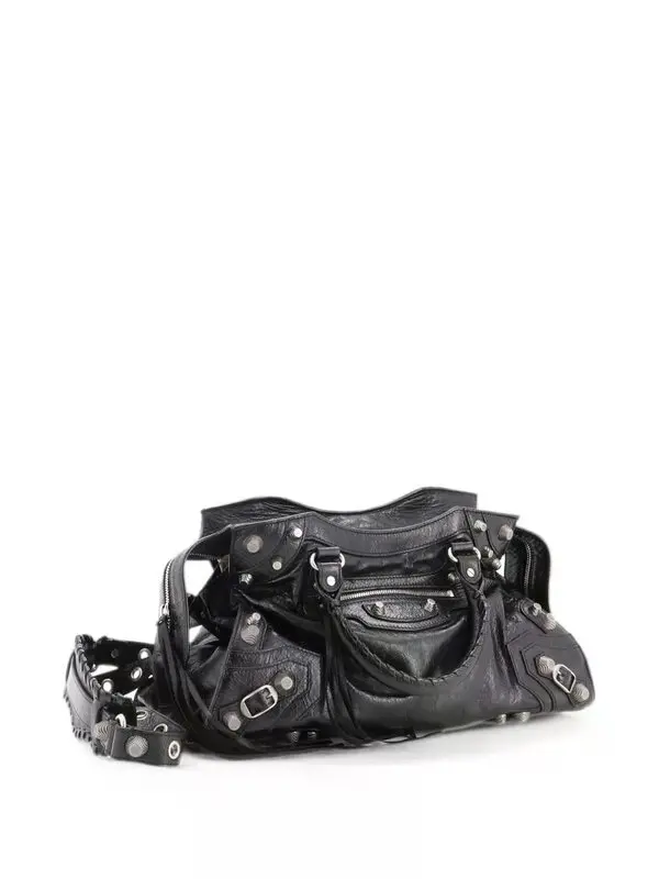 Balenciaga Neo Cagole City Bag Leather Medium Shoulder Bag