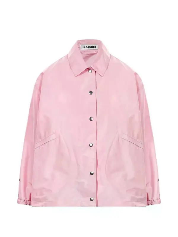 JIL SANDER Technical Faille Blouson - Pink