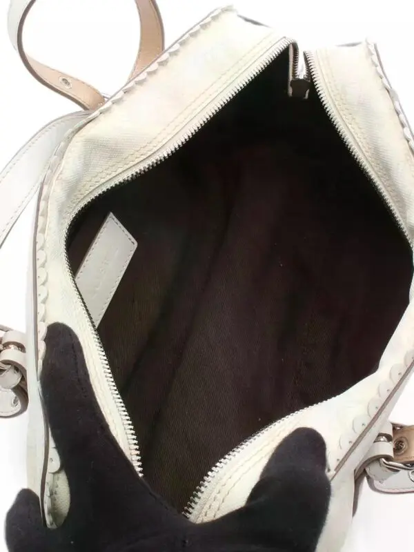 Loewe 2000s Anagram Ribbon Tote Bag
