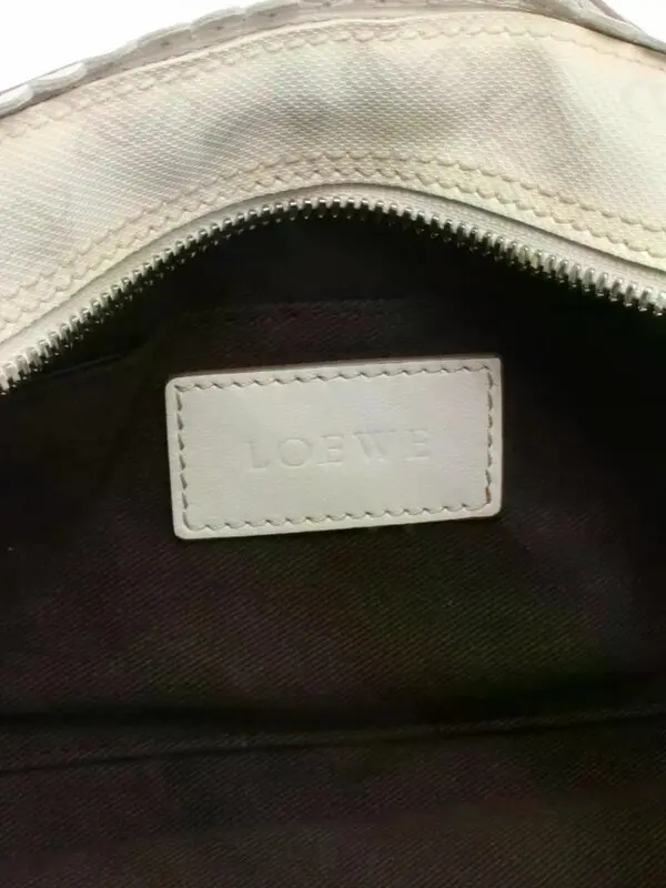 Loewe 2000s Anagram Ribbon Tote Bag