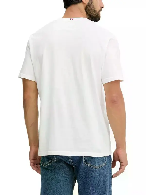 MC2 SAINT BARTH Embroidered-pocket T-shirt