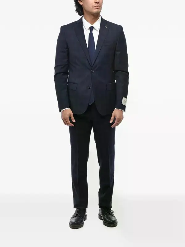 Corneliani Checked Single-breasted Suit