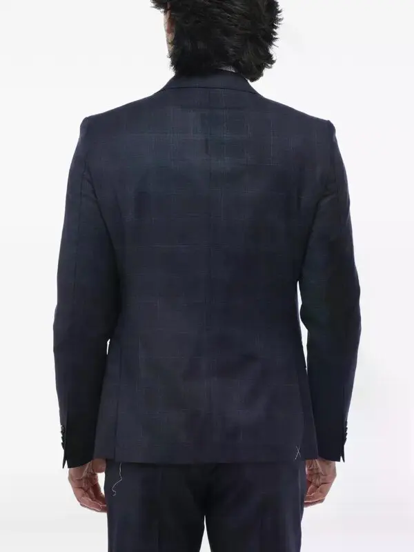 Corneliani Checked Single-breasted Suit