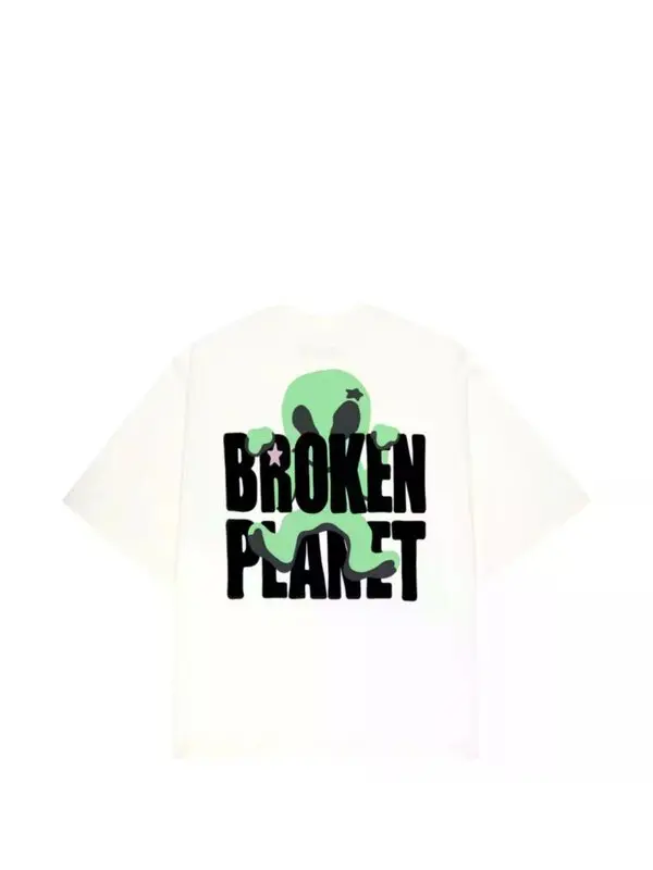 BROKEN PLANET Not From Here Graphic-print Oversized T-shirt