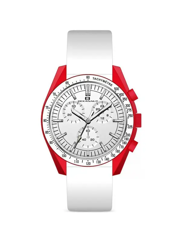OCEANAUT Orbit Chronograph Watch - White