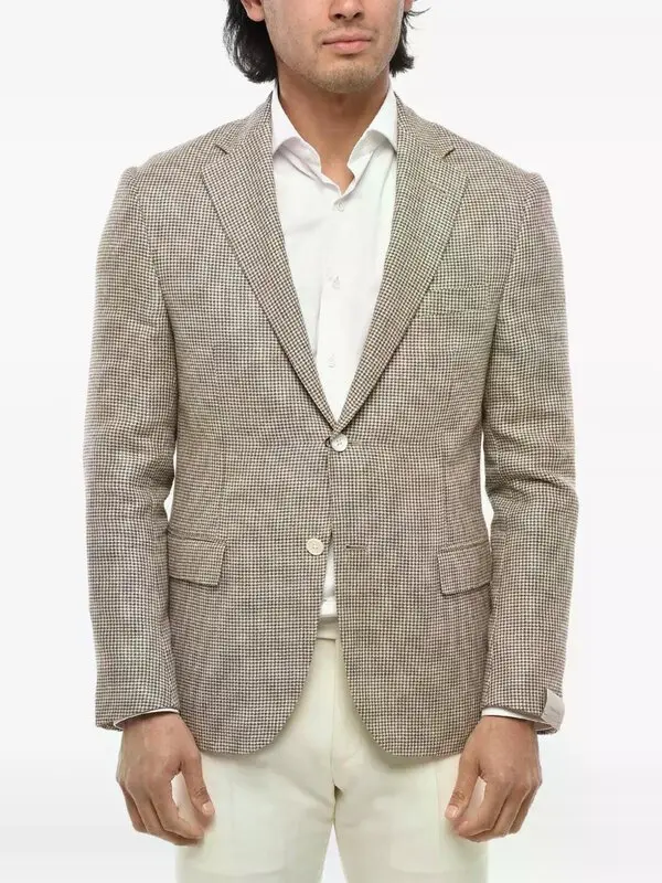 Corneliani Houndstooth-pattern Blazer