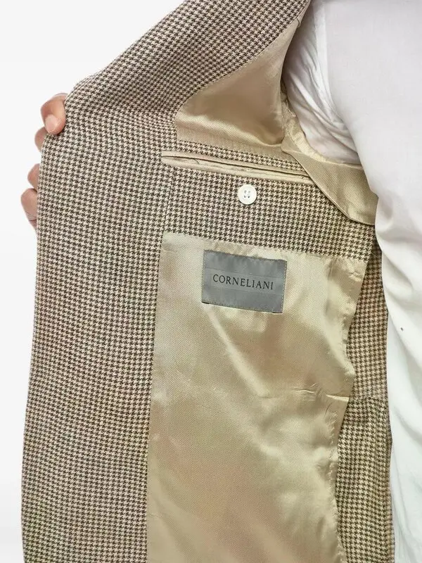 Corneliani Houndstooth-pattern Blazer
