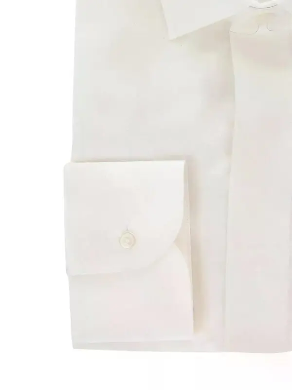 Corneliani Code Italian-collar Silk Shirt