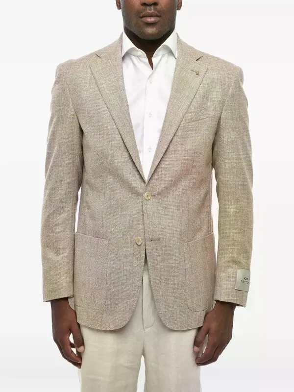 Corneliani Single-breasted Patch-pocket Blazer