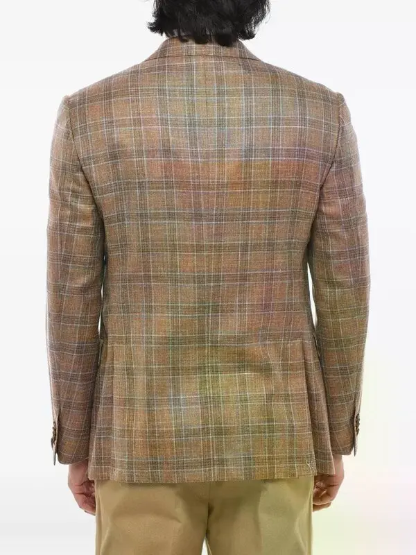 Corneliani Academy Check-pattern Blazer