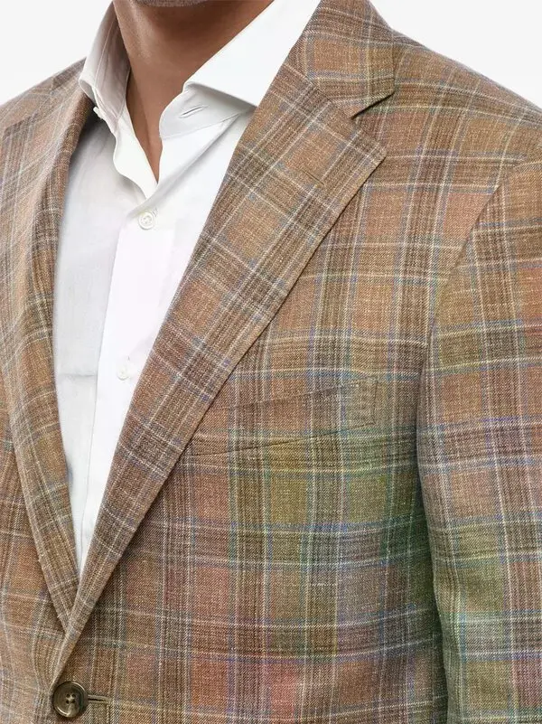 Corneliani Academy Check-pattern Blazer