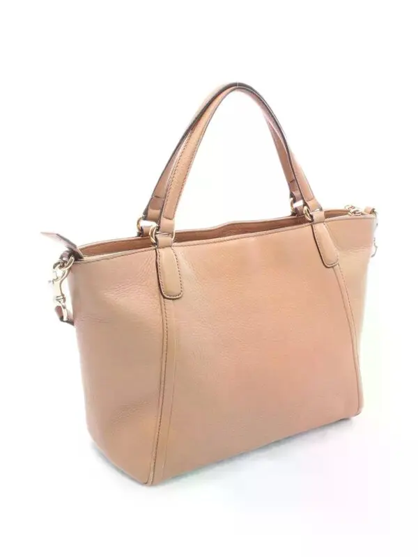 Gucci Soho Interlocking G Tote Bag - Neutrals