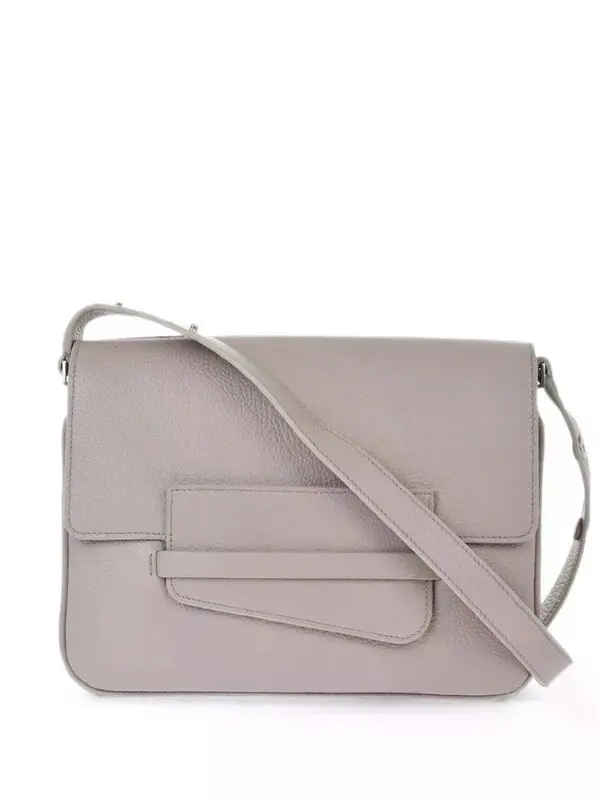Il Bisonte Hammered Leather Shoulder Bag