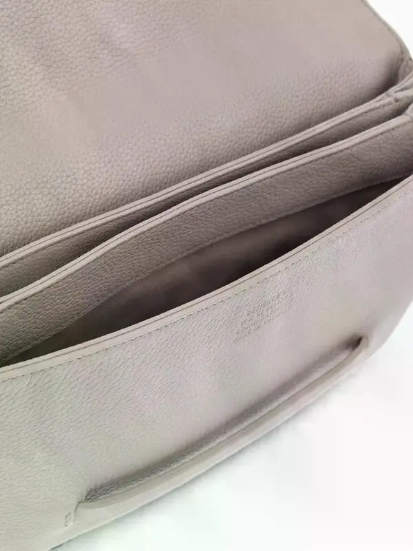 Il Bisonte Hammered Leather Shoulder Bag