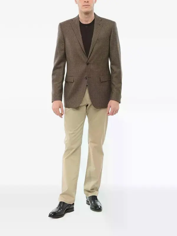 Corneliani Checked Wool Blazer