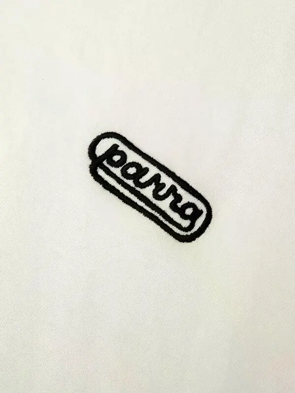 PARRA Wrapped Around Logo-embroidered T-shirt