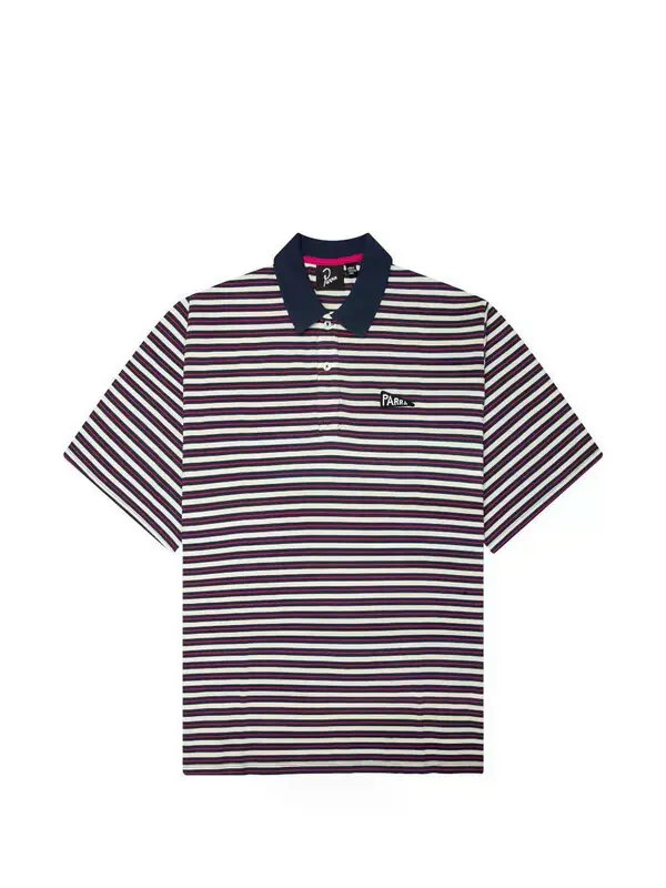PARRA Flag Striper Polo Shirt