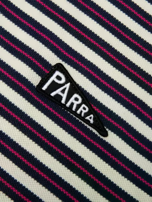 PARRA Flag Striper Polo Shirt