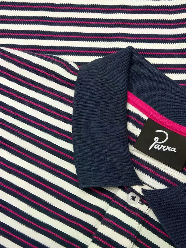 PARRA Flag Striper Polo Shirt