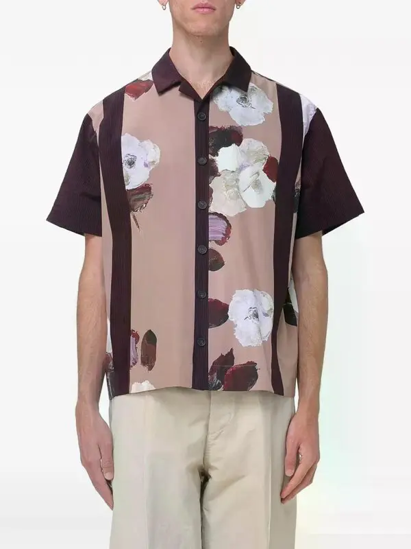 Antonio Marras Rose Floral-print Shirt