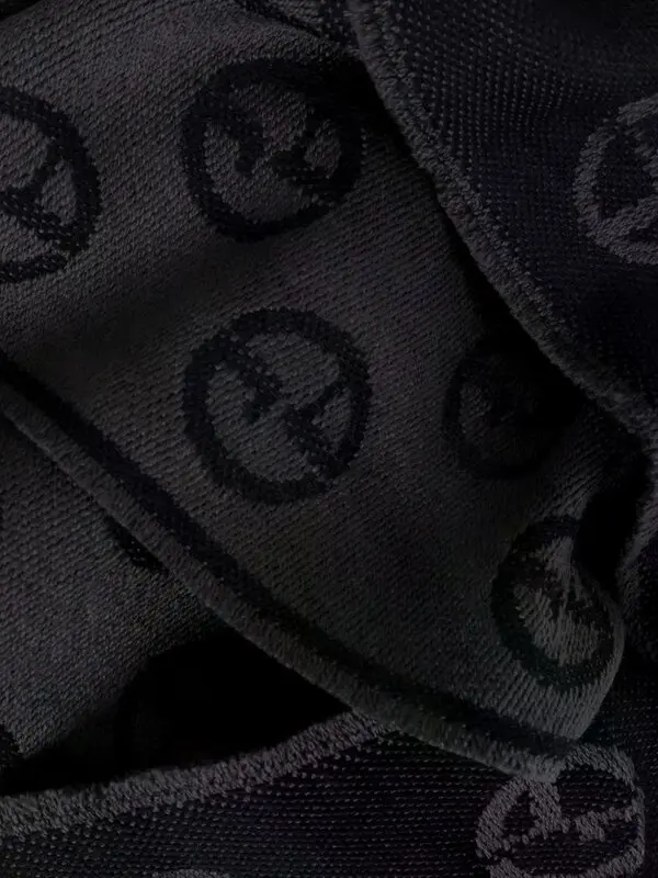 Giorgio Armani Monogram Fringed Scarf