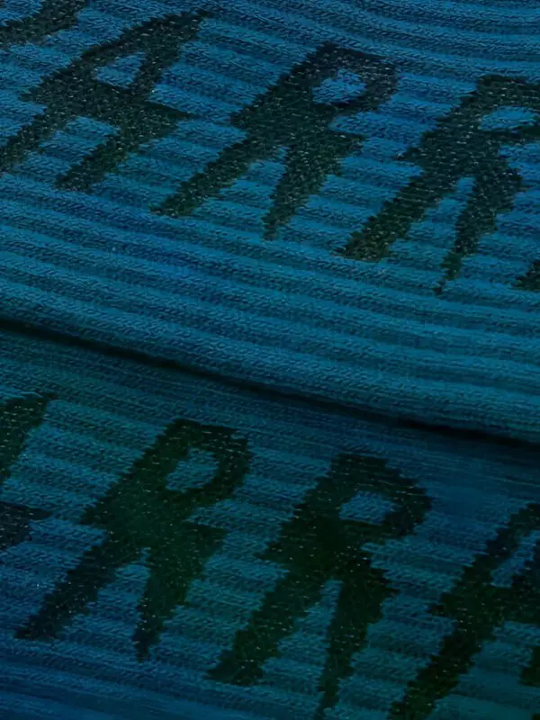 PARRA Spiked Logo-knit Ribbed Socks