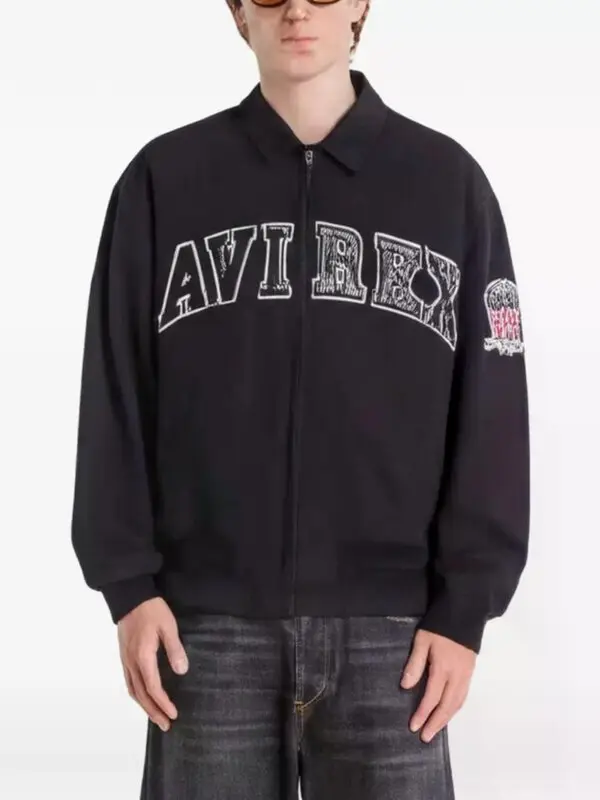 AVIREX Logo Patch Jacket