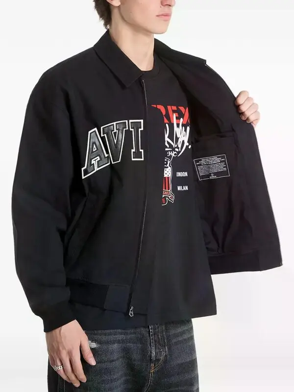 AVIREX Logo Patch Jacket