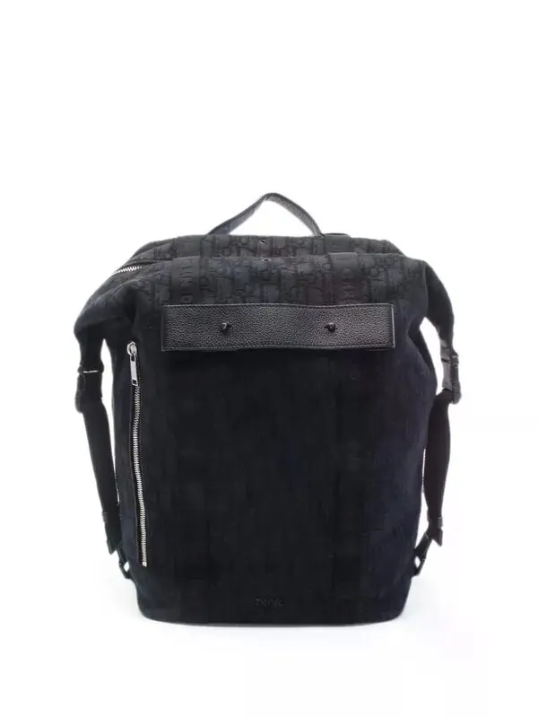 Dior Safari Oblique Canvas Backpack