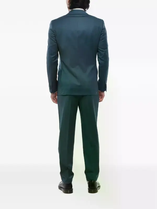 Corneliani Peak-lapel Virgin-wool Three-piece Suit