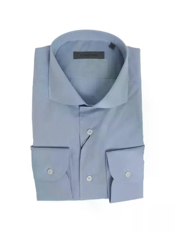 Corneliani French-collar Cotton Shirt