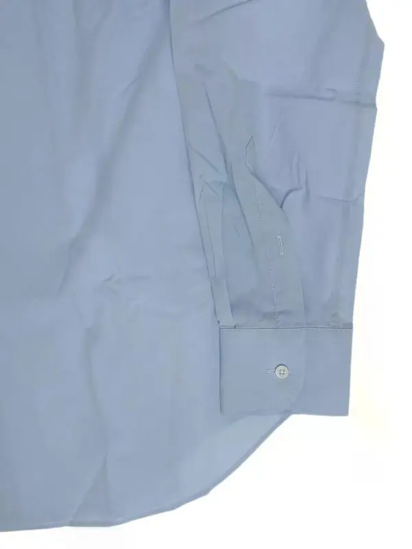 Corneliani French-collar Cotton Shirt - Blue