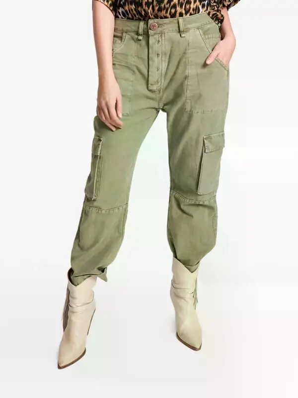 ONETEASPOON Low-waist Cargo Trousers