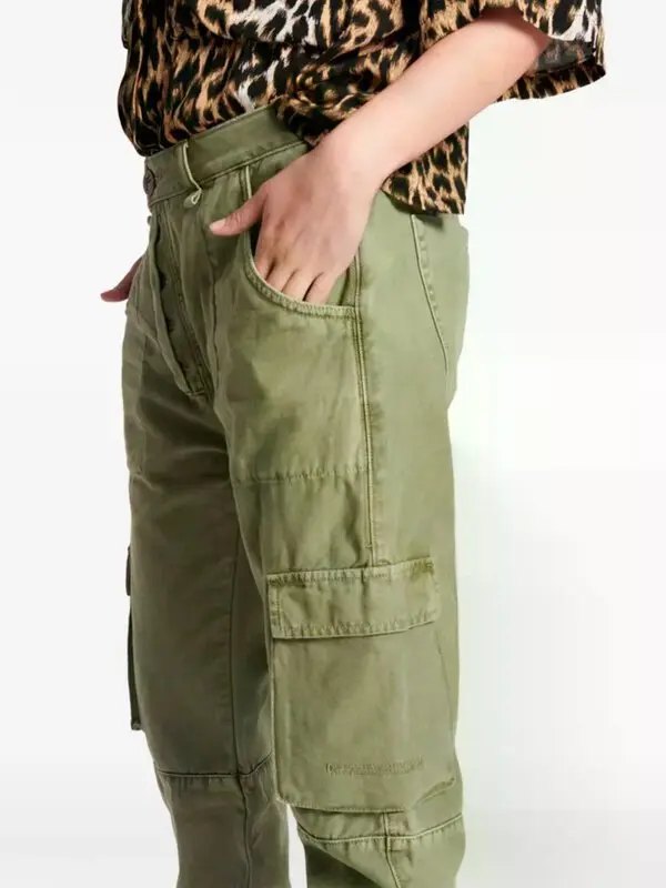 ONETEASPOON Low-waist Cargo Trousers