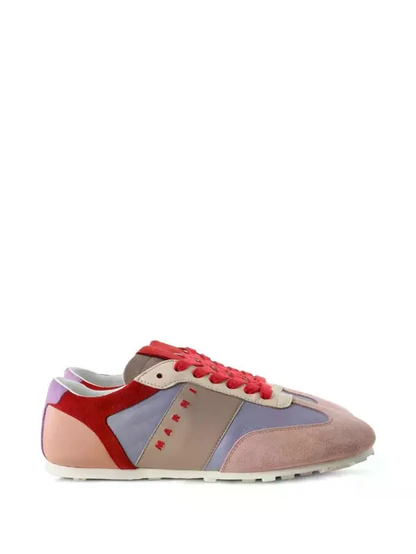 Marni Logo-print Panelled Sneakers