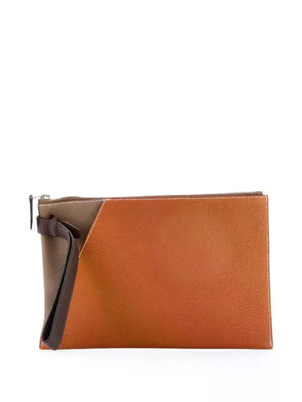 Hermès Cabavertige Leather 30 Pouch