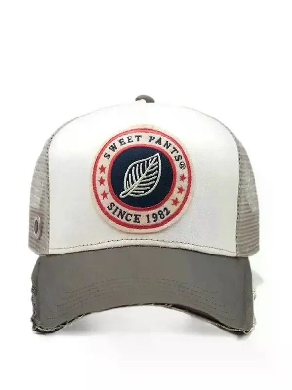SWEET PANTS Logo-patch Mesh-panel Cap
