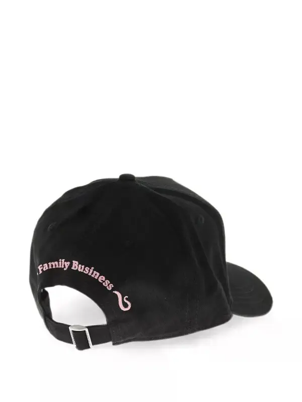 Dsquared2 Logo Embroidered Distressed Baseball Cap