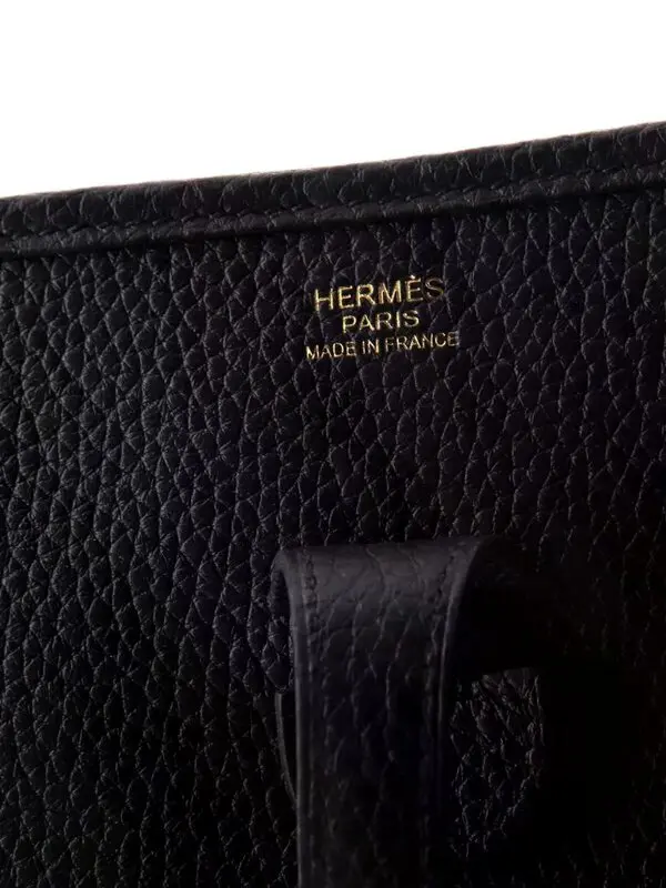 Hermès Evelyne Gen Iii Clemence Pm Crossbody Bag - Black