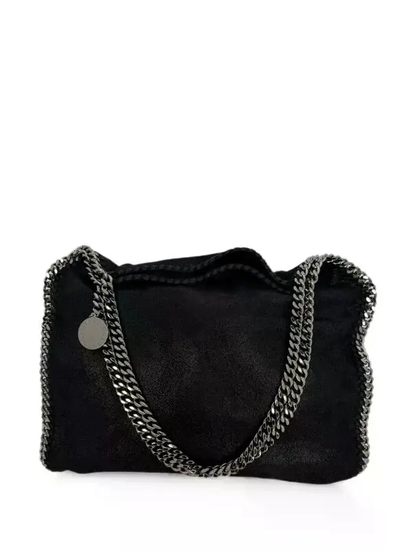 Stella McCartney Falabella Shaggy Deer Tote Bag - Black