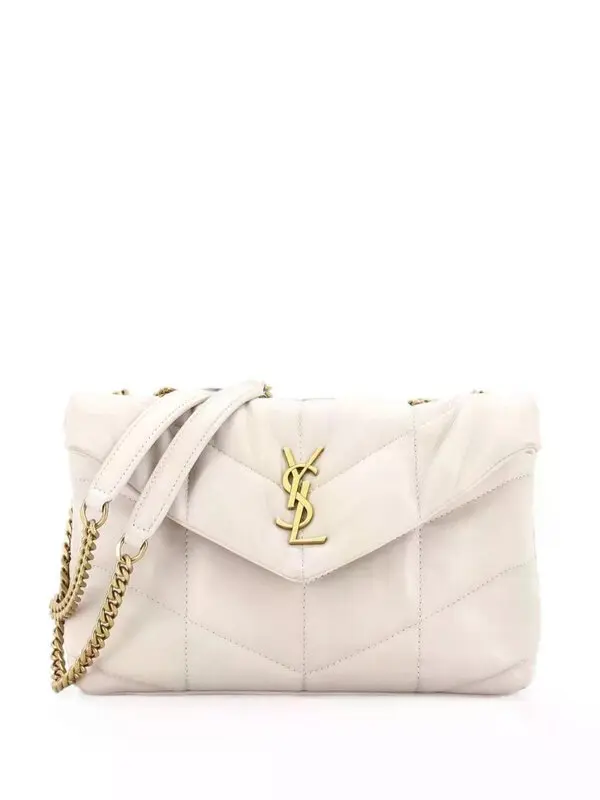 Saint Laurent Loulou Puffer Quilted Leather Mini Crossbody Bag
