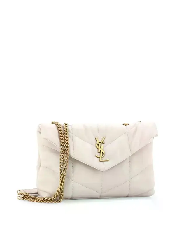 Saint Laurent Loulou Puffer Quilted Leather Mini Crossbody Bag