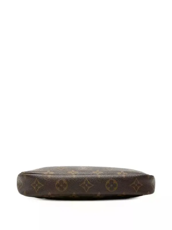 LOUIS VUITTON 2000 Monogram Pochette Accessoires Shoulder Bag - Brown