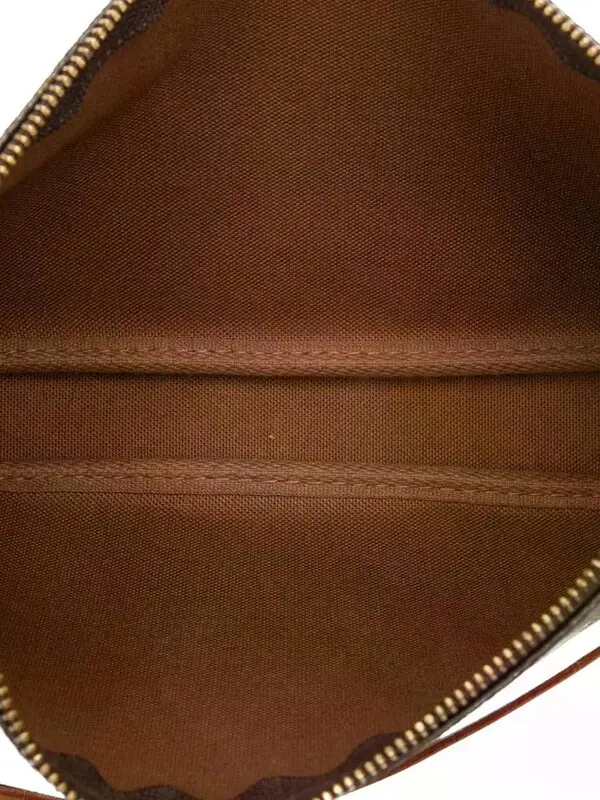 LOUIS VUITTON 2000 Monogram Pochette Accessoires Shoulder Bag - Brown