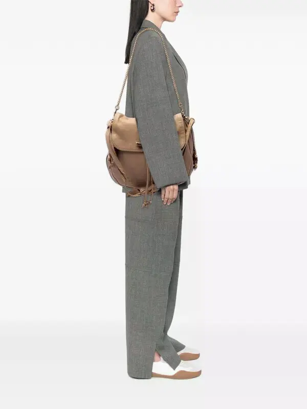 Gucci 2016-2026 Large Pebbled Calfskin Jungle Satchel