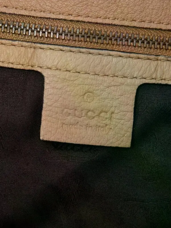Gucci 2016-2026 Large Pebbled Calfskin Jungle Satchel