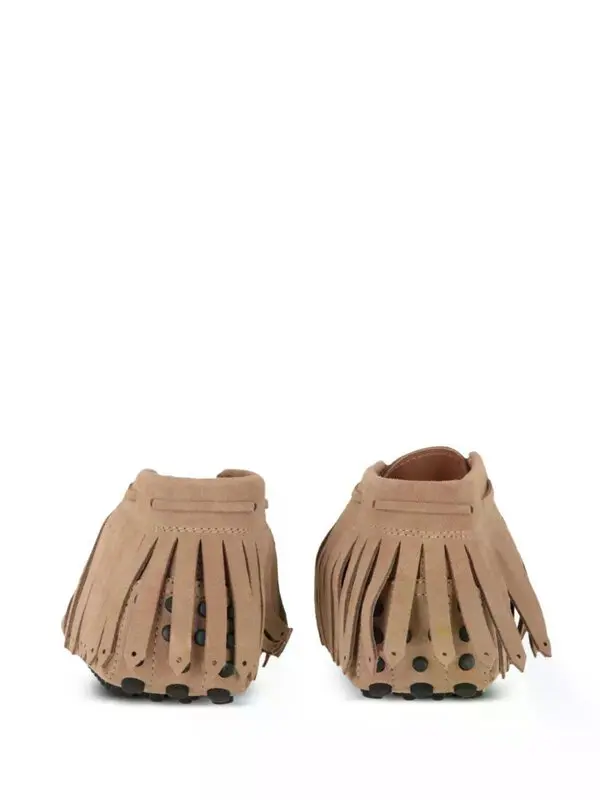 TOD'S Fringed Gommino Boots