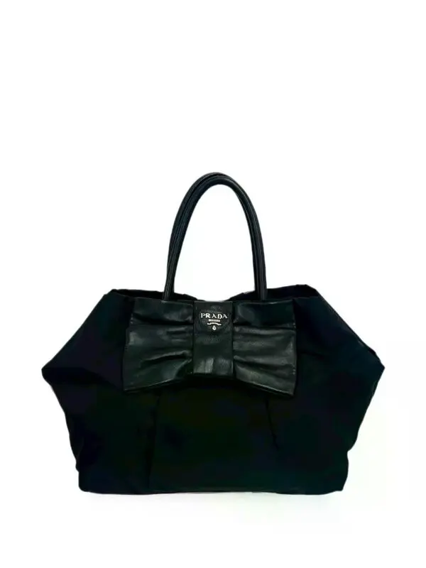 Prada 2013-2026 Tessuto Bow Handbag